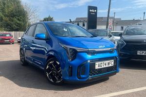 Kia Picanto 1.2 AMT GT-LINE S in Azure Blue £18,995