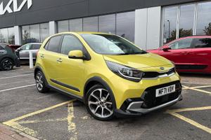 Kia Picanto 1.0 DPi ISG X-LINE S in Lime Light £14,820