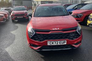 KIA Sportage 1.6 T-GDi ISG HEV GT-LINE in Infra Red £32,995