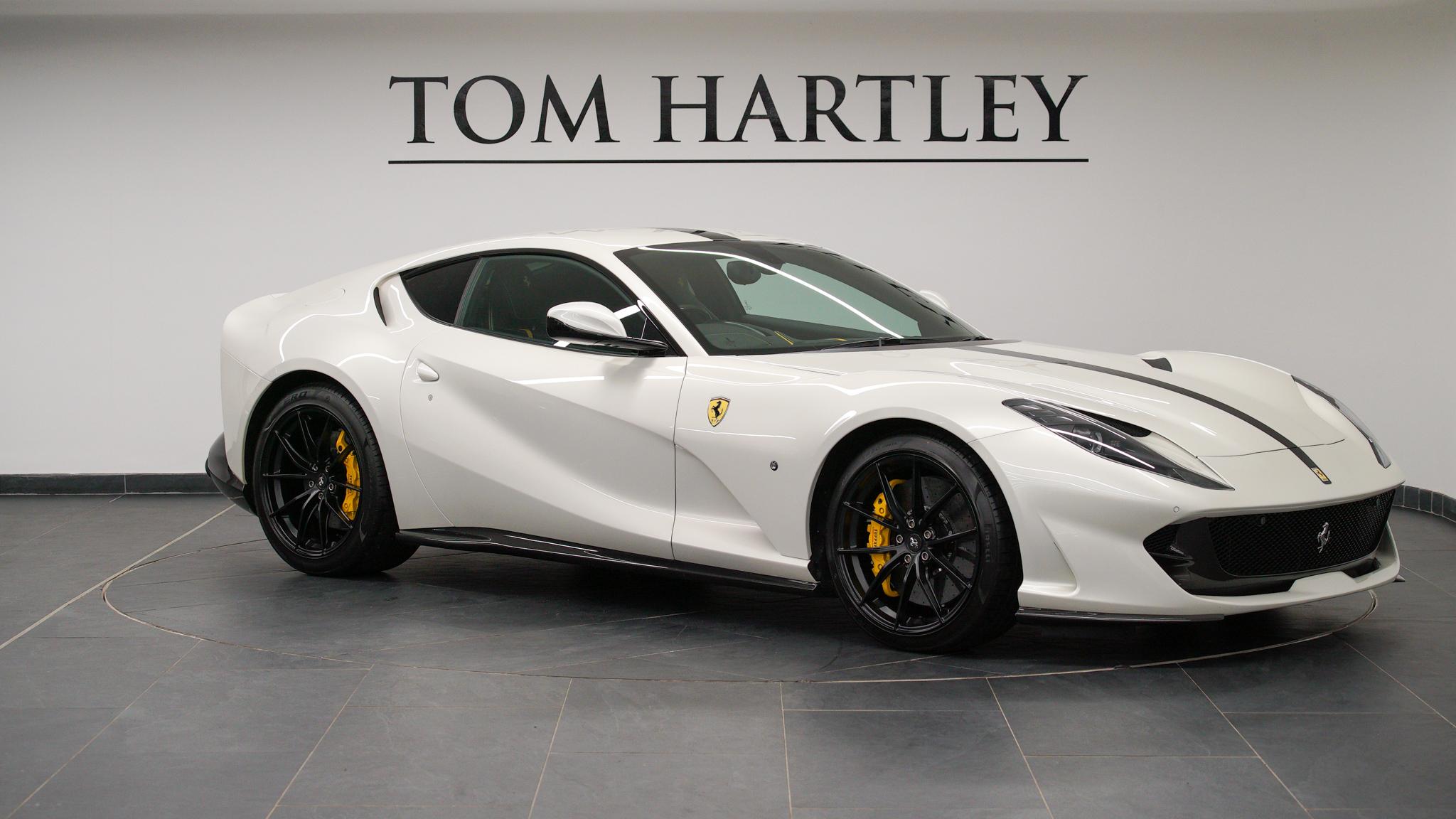 Used 2018 Ferrari 812 SUPERFAST £234,950 2,900 miles Bianco Italia ...