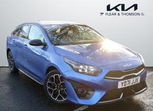 Kia ProCeed 1.5 T-GDi ISG GT-LINE in Blue Flame £18,646