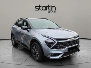 Kia Sportage 1.6 T-GDi ISG HEV GT-LINE S in Lunar Silver With Black Roof £29,950