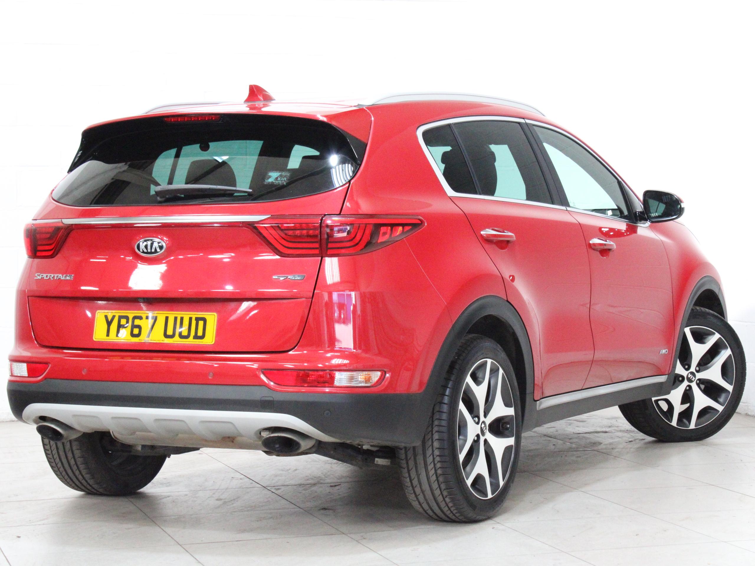 Kia Sportage 1.6 T-GDi GT-LINE in Infra Red £15,990