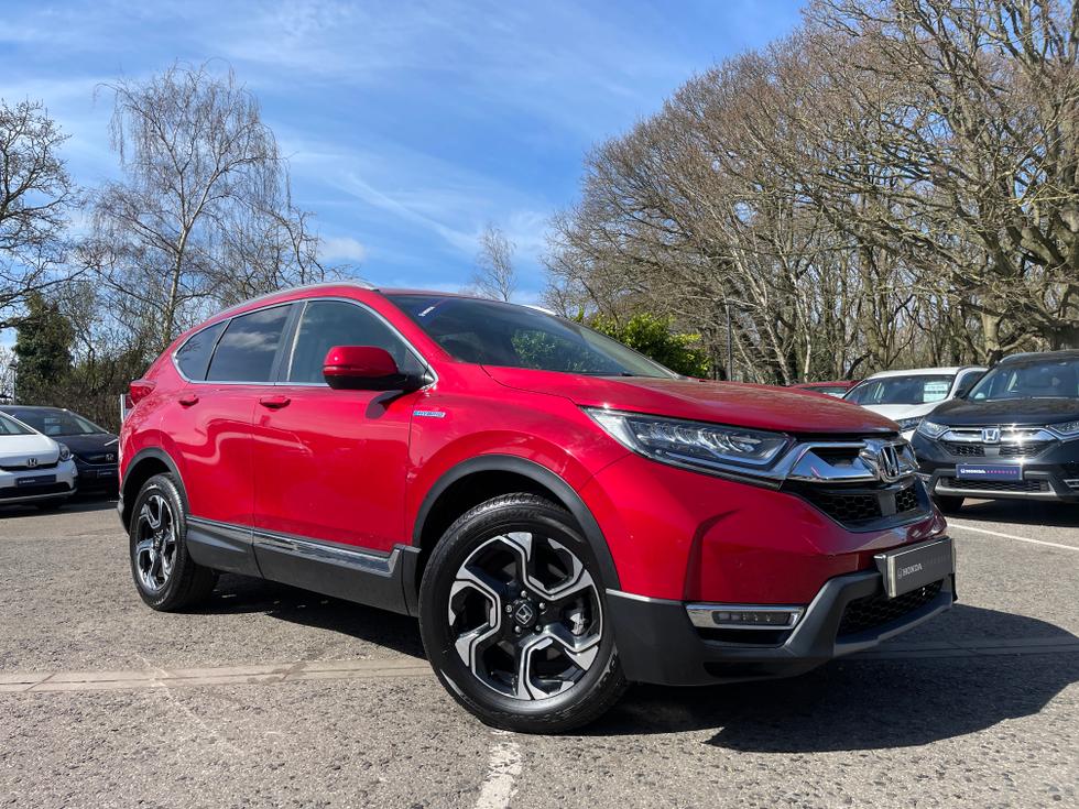 Used 2019 Honda CR-V 5dr 2.0 I-mmd Hybrid Ex Ecvt £20,995 50,000 miles Crystal Red Pearl | John ...