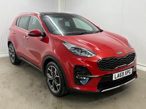 Kia Sportage 1.6 T-GDi GT-LINE S in Infra Red £20,995