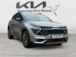 Kia Sportage 1.6 T-GDi ISG HEV GT-LINE S in Lunar Silver With Black Roof £35,995
