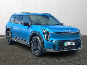 Kia EV9 99.8 kWh GT-LINE S in Pacific Matt Blue £63,995