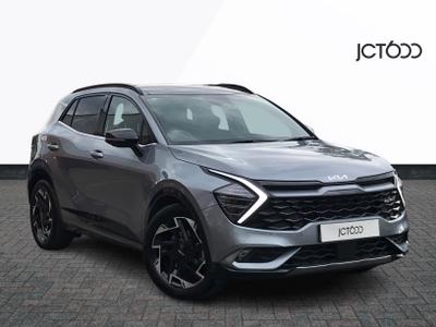 KIA Sportage 1.6 T-GDi ISG 48V GT-LINE S in Lunar Silver £37,500