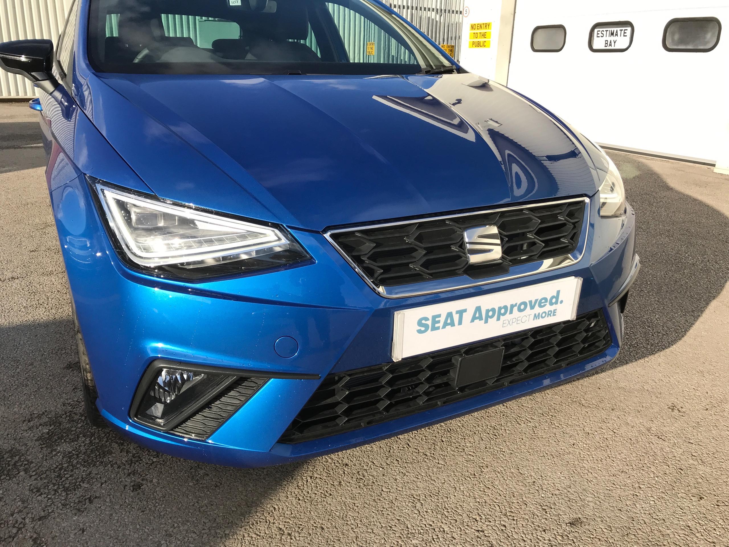 2022 SEAT Ibiza TSI FR EDITION £19,750 2,385 miles Sapphire Blue | JCT600