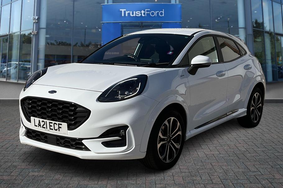 Ford PUMA 2021 - Frozen White | £18,000 | Epsom | TrustFord