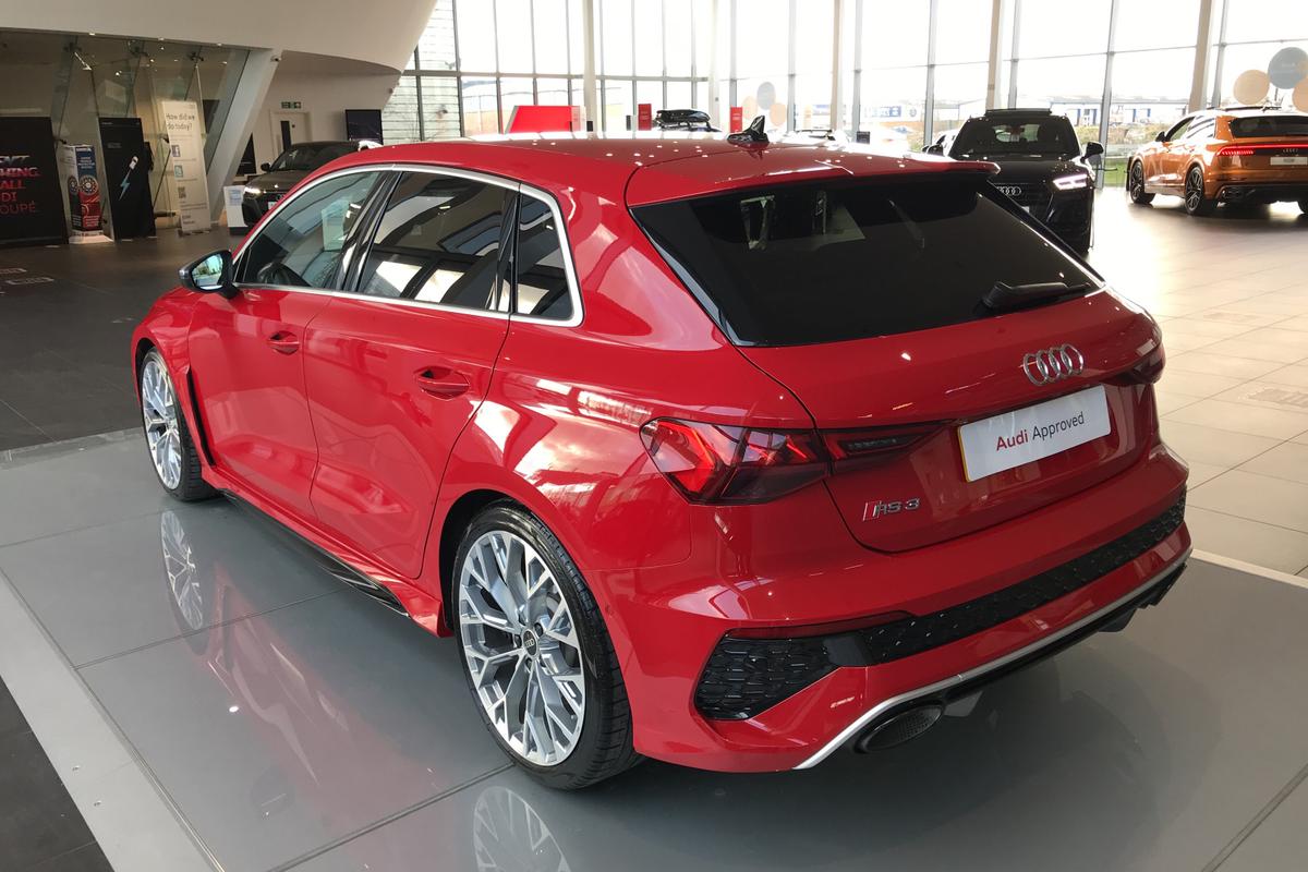 2021 Audi RS3 RS 3 TFSI Quattro 5dr S Tronic £58,490 9,500 miles Tango ...