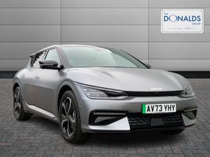 Kia EV6 77.4 kWh GT-LINE S in Steel Matte Grey £38,900