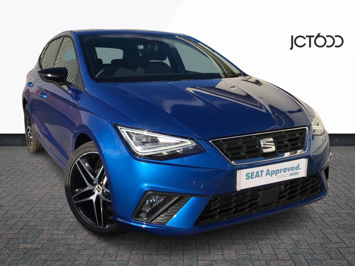 2022 SEAT Ibiza TSI FR EDITION £18,950 2,385 miles Sapphire Blue | JCT600