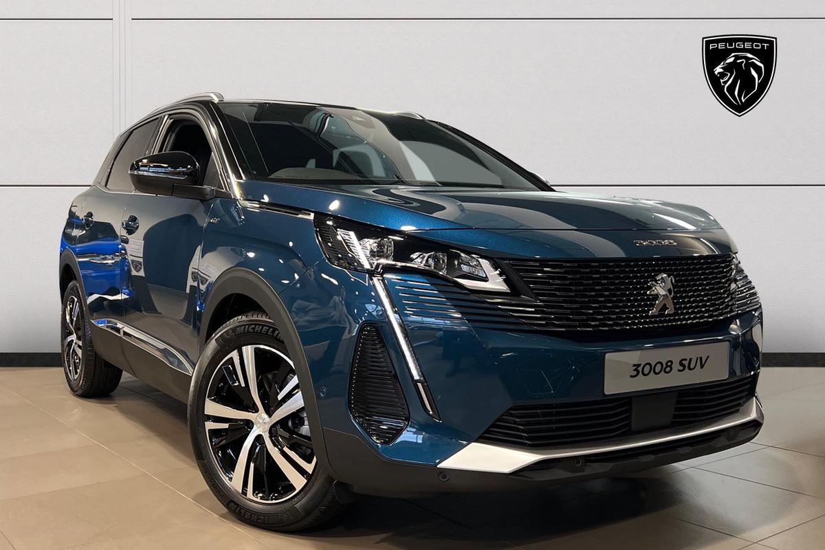 Used 2022 PEUGEOT 3008 1.5 BlueHDi GT 5dr £33,500 11 miles Celebes Blue ...