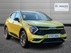Kia Sportage 1.6 T-GDi ISG HEV GT-LINE in Splash Lemon £25,318