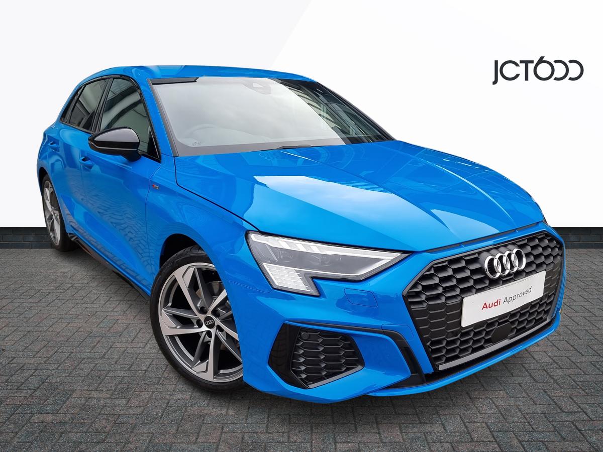 2022 Audi A3 35 TFSI Edition 1 5dr £32,000 2,999 miles Turbo blue, solid | JCT600