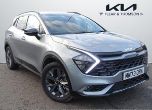 Kia Sportage 1.6 T-GDi ISG HEV GT-LINE in Lunar Silver £31,495