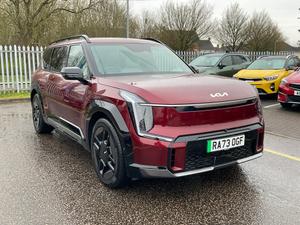 Kia EV9 99.8 kWh GT-LINE S in Aurora Red £63,495