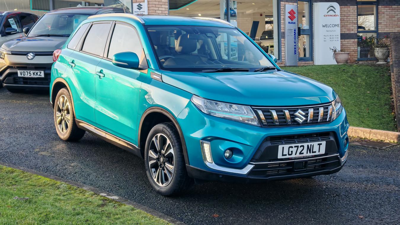 Used Suzuki Vitara ATLANTIS TURQUOISE METALLIC Motorhouse Coleford ...
