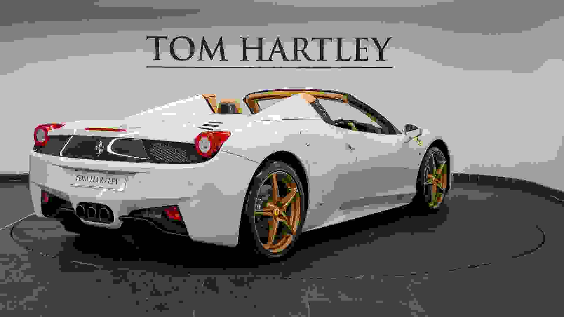 Used 2014 Ferrari 458 Spider £POA 13,000 miles Bianco Avus | Tom Hartley