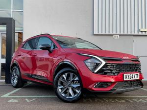 Kia Sportage 1.6 T-GDi ISG HEV GT-LINE in Infra Red £30,750