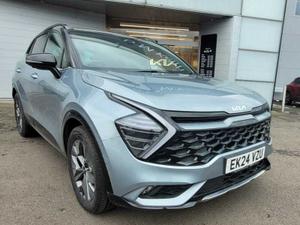 Kia Sportage 1.6 T-GDi ISG HEV GT-LINE S in Lunar Silver With Black Roof £32,500