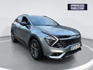 KIA Sportage 1.6 T-GDi ISG HEV GT-LINE in Lunar Silver £26,495