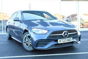 Mercedes-Benz C Class Estate Amg Line in Spectral Blue £29,008