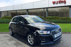 Audi A1 Sportback Sport in BLACK £10,295