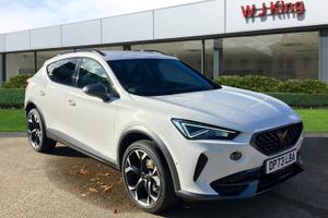 CUPRA Formentor V2 in Metallic - Nevada white £23,895