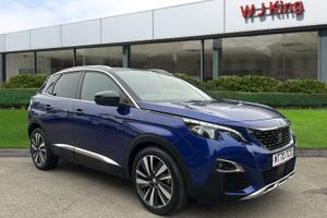 Peugeot 3008 SUV Gt Line Premium in Magnetic Blue £18,895