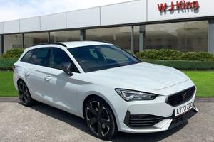 Cupra Leon Estate Vz2 in Metallic - Nevada white £29,495