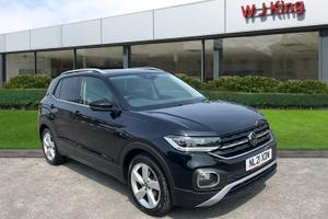 Volkswagen T Cross Sel in Deep Black £15,895