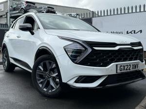 Kia Sportage 1.6 T-GDi ISG HEV GT-LINE S in Fusion White £29,363