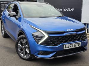 Kia Sportage 1.6 T-GDi HEV GT-LINE S in Blue Flame £32,471