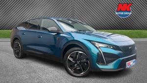Peugeot 408 Fastback GT in blue £23,499
