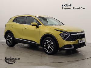 Kia Sportage 1.6 T-GDi ISG HEV 3 in Splash Lemon £29,329
