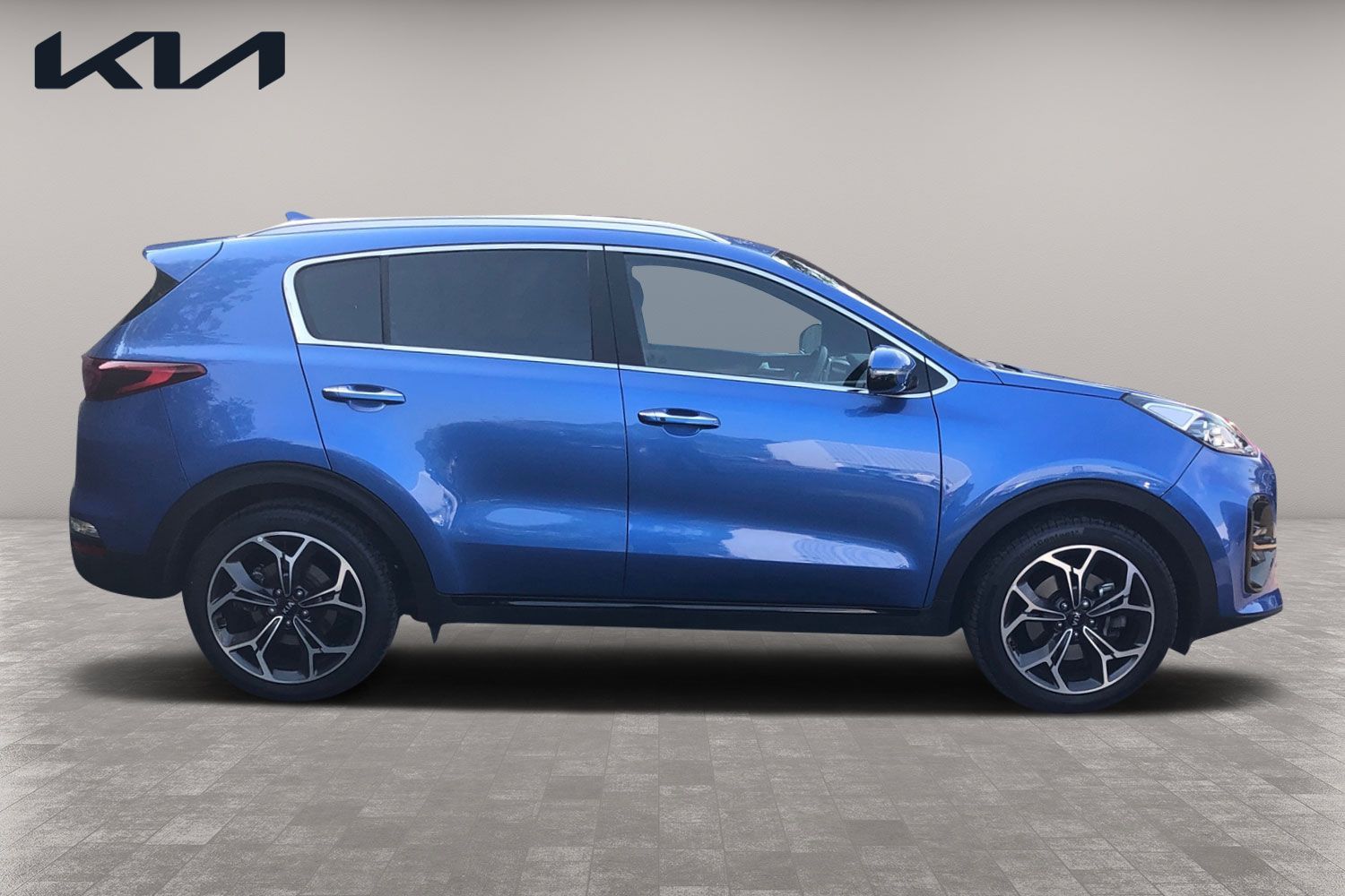 Kia Sportage 1.6 CRDi ISG 48V GT-LINE in Blue Flame £25,097