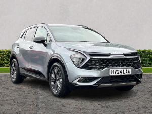 Kia Sportage 1.6 T-GDi ISG HEV GT-LINE in Lunar Silver £31,999