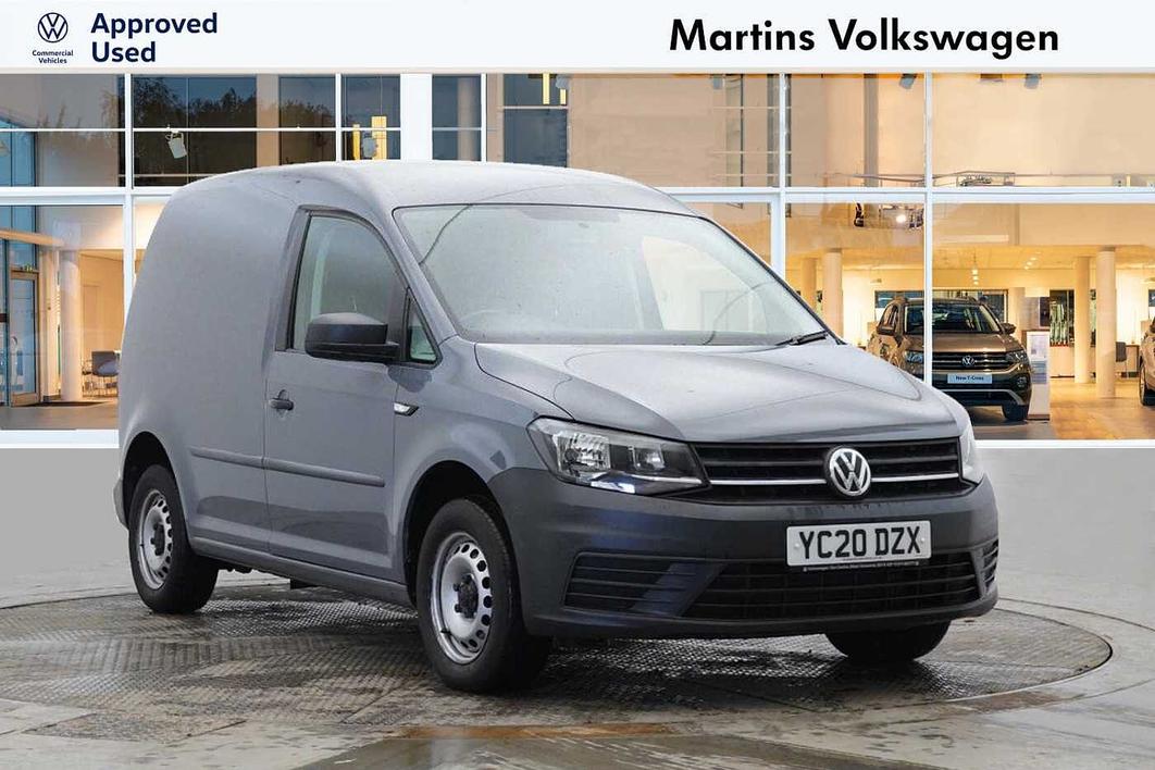 Used 2020 Volkswagen Caddy C20 Panel Van Startline SWB 102 PS 2.0 TDI ...