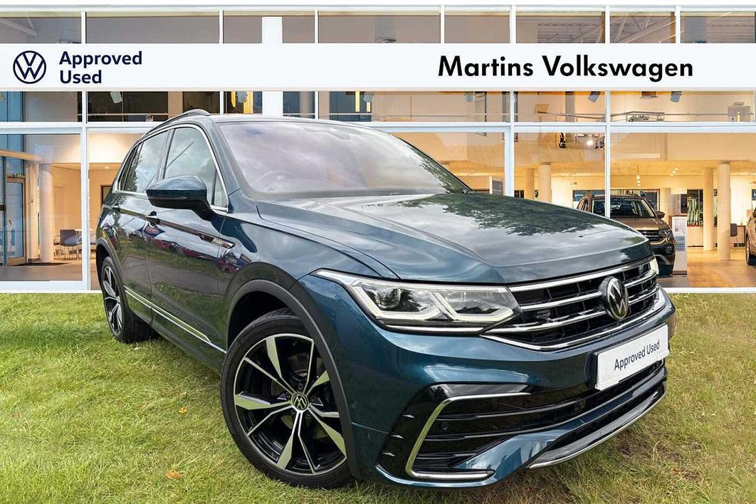 Used 2022 Volkswagen Tiguan R-Line 2.0 TSI 190PS 7-speed DSG 4Motion 5 ...