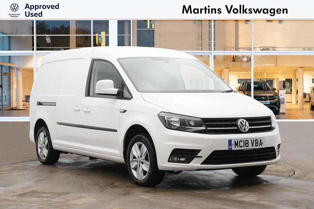 Used 2018 Volkswagen Caddy Maxi C20 Panel van Highline Maxi EU6 125 PS ...
