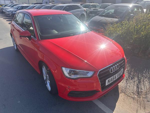 Used 2014 Audi A3 1.4 TFSI S Line 5dr £6,495 125,000 miles Red | Durdar ...