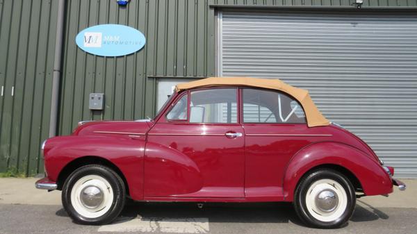 Used 1963 Morris Minor RESTORED CONVERTIBLE £13,750 27,000 miles Maroon ...