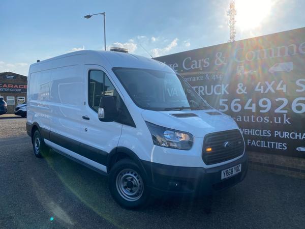 Used 2018 Ford Transit 350 2.0 TDCi 130ps LWB PANEL VAN COMPRESSOR ...