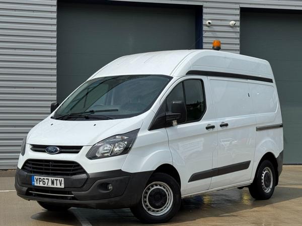 Used 2017 Ford Transit Custom 2.0 TDCI 2017 SWB HIGH TOP L1 H2 PANEL ...