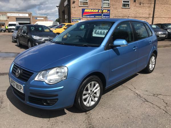 Used 2007 Volkswagen Polo 1.2 S 70 5dr £1,999 119,025 miles Blue | Dash ...