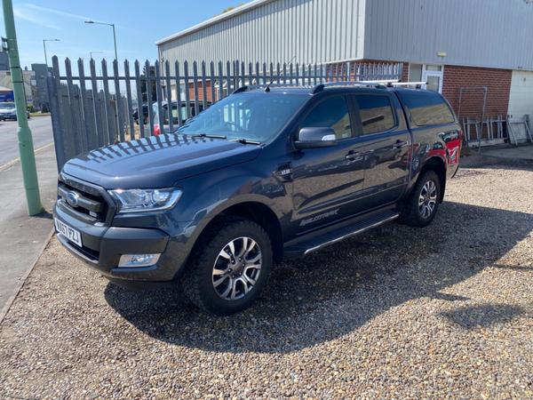 Used 2017 Ford Ranger Pick Up Double Cab Wildtrak 3.2 TDCi 200 ...