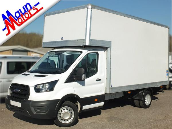 Used 2022 Ford Transit T350 TDCi 130PS LUTON Box Van with Tail Lift ...
