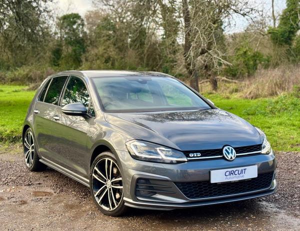 Used 2019 Volkswagen Golf 2.0 TDI GTD 184BHP DSG Grey Automatic ...